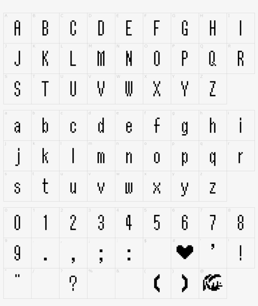 Font Characters - Font PNG Image | Transparent PNG Free Download on SeekPNG