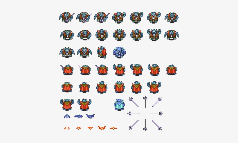 Download Gannon - Ganondorf Sprite Sheet | Transparent PNG Download ...