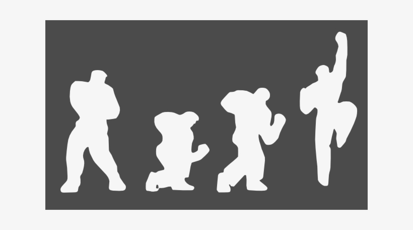 Ryu Silhouette - Hadouken Silueta PNG Image | Transparent PNG Free ...