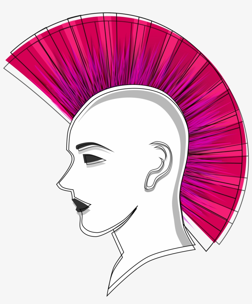Medium Image - Mohawk Clipart PNG Image | Transparent PNG Free Download ...