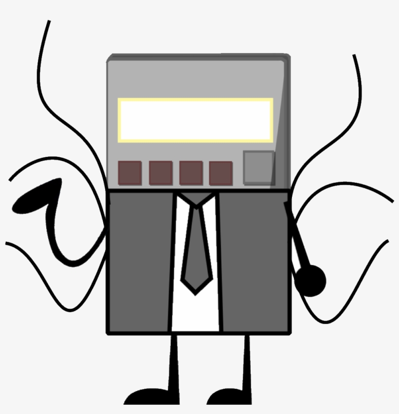 Calculator As A Slenderman Vector - Dice Object Mayhem PNG Image ...