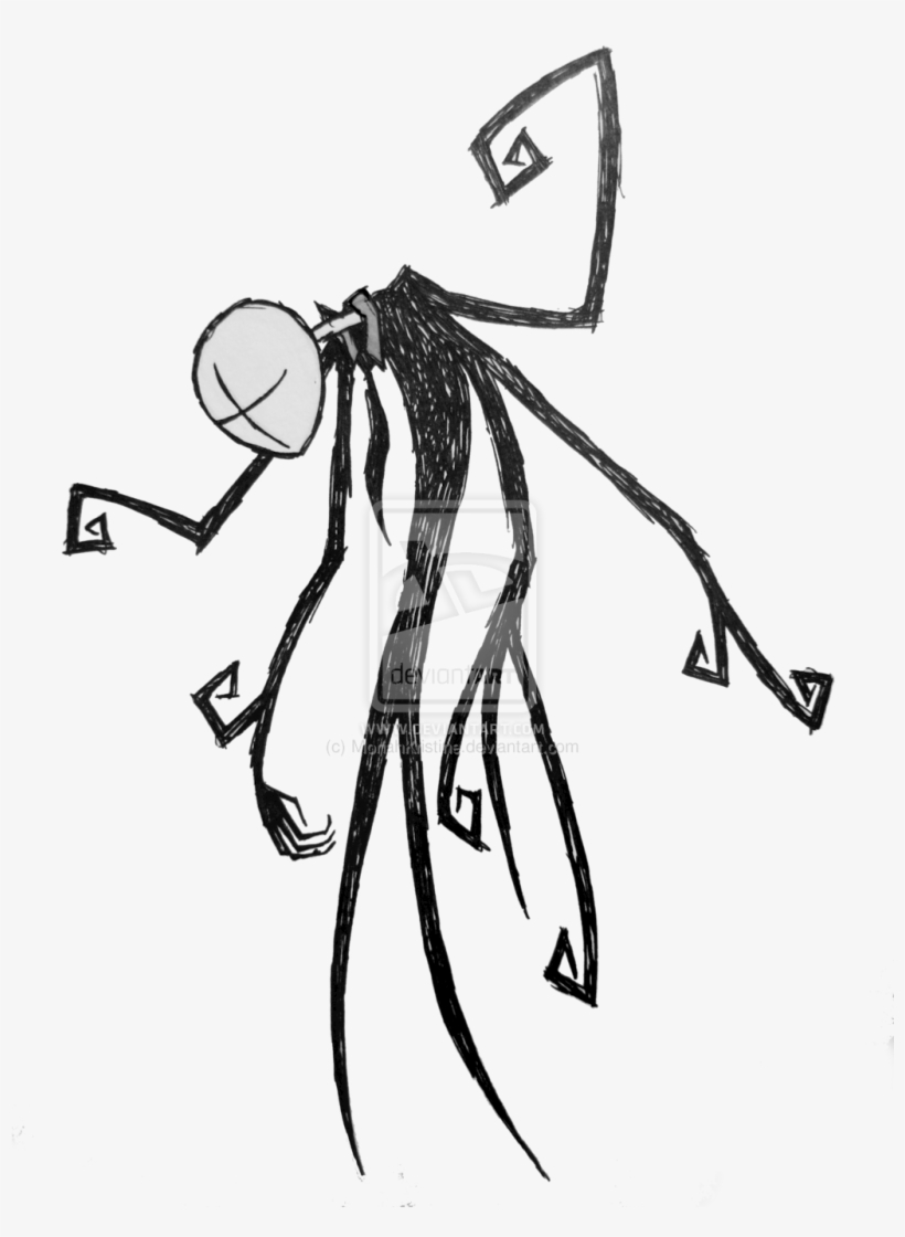 Download Slenderman Drawing At Getdrawings - Slenderman | Transparent ...