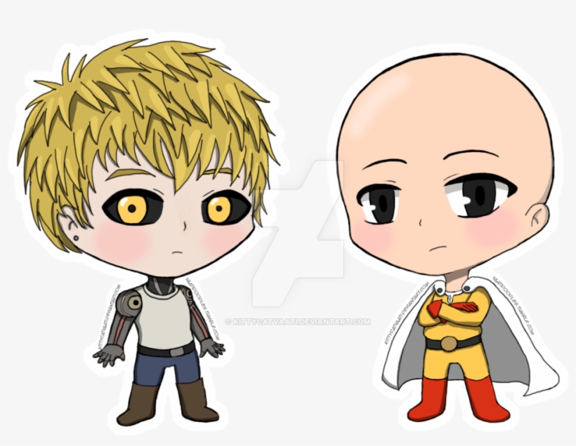 28 Collection Of One Punch Man Chibi Drawing - One Punch Man Chibi PNG ...