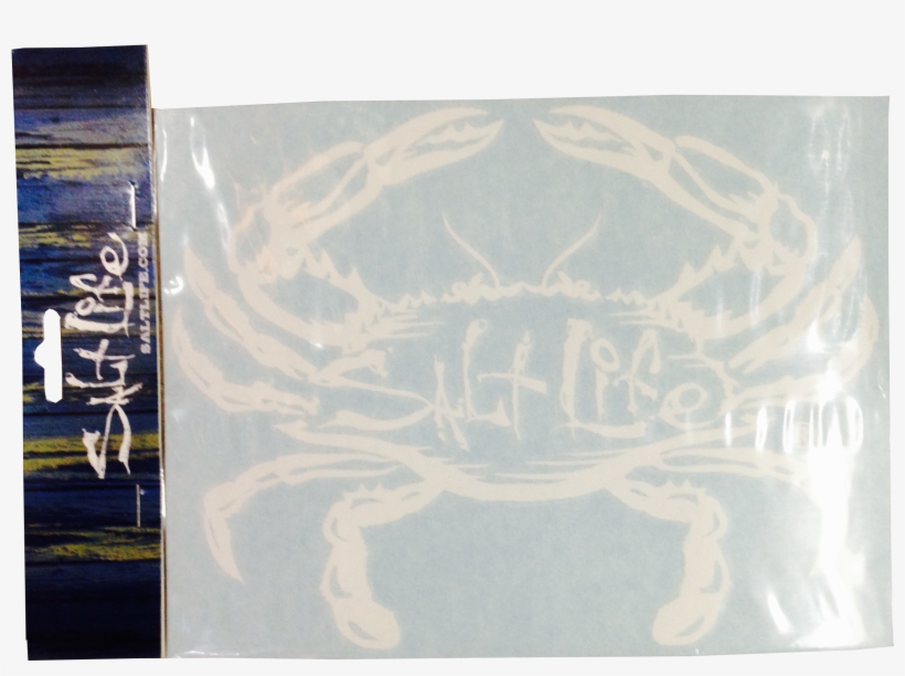 Salt Life Surf Sticker With Crab Decal - Salt Life PNG Image ...