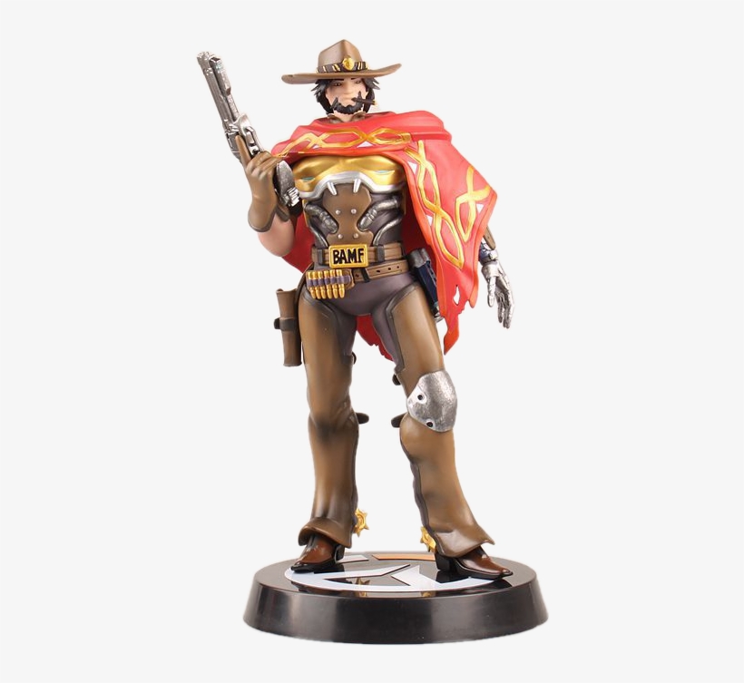 Download Mccree Statue - Overwatch Mccree Figure | Transparent PNG ...