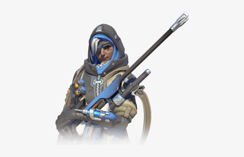 Support Characters - Ana Overwatch PNG Image | Transparent PNG Free ...