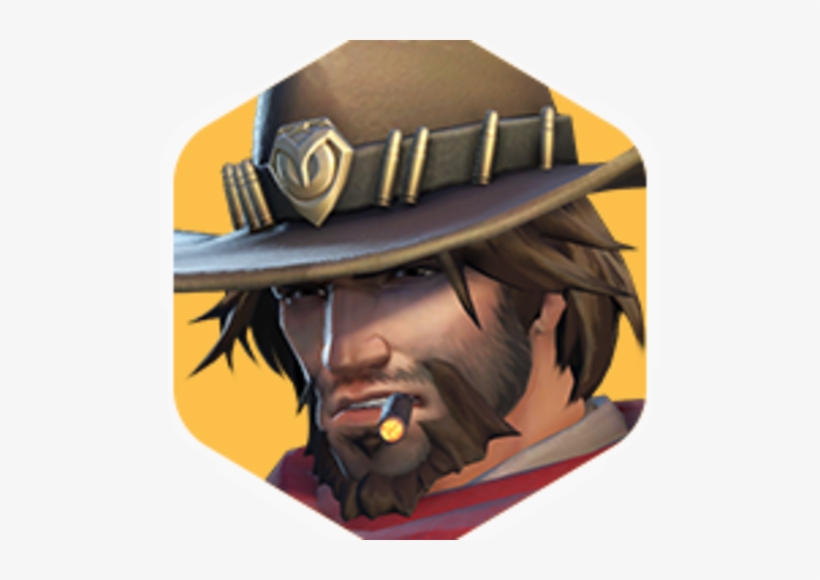 Download When Mccree Has A Donut - Overwatch Spray Tee Mccree Overwatch ...