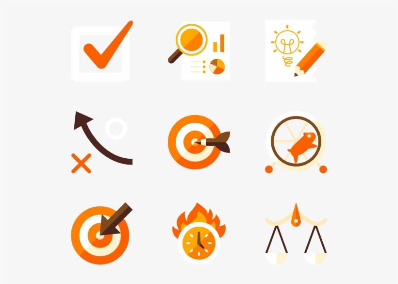 Strategy - Orange Icons PNG Image | Transparent PNG Free Download on ...