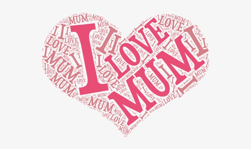 Mum Word Cloud - Word Clouds For Mum PNG Image | Transparent PNG Free ...