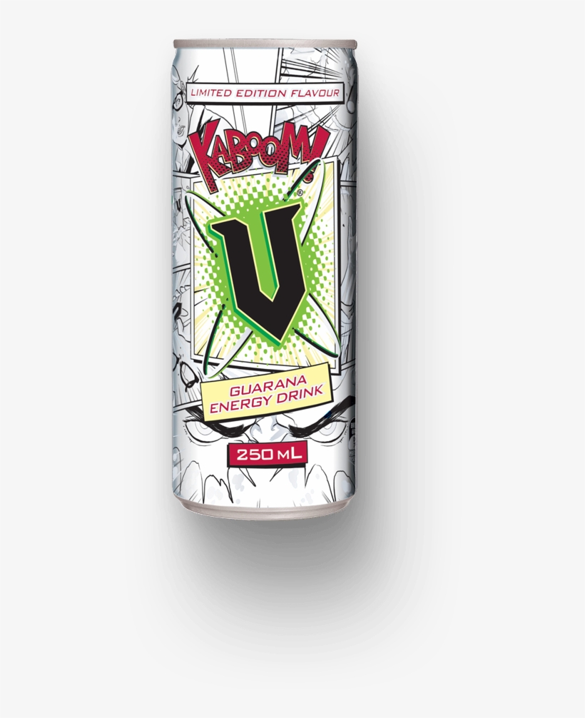 V Kaboom Energy Drink 500ml PNG Image | Transparent PNG Free Download ...