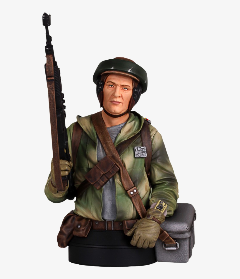 Rebel Endor Trooper Mini Bust - Gentle Giant Bust Star Wars 7 PNG Image ...