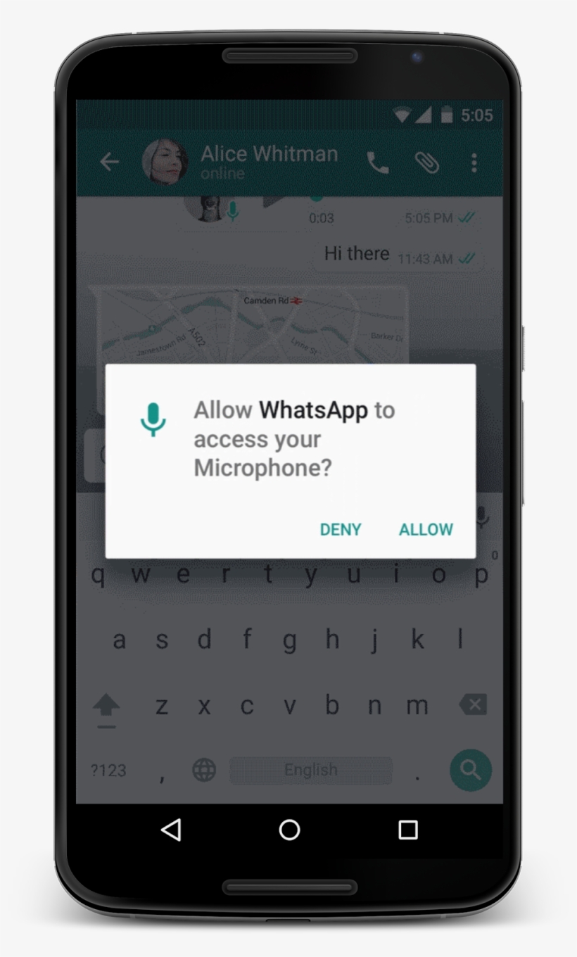Android M - Android Camera Permission Dialog PNG Image | Transparent ...