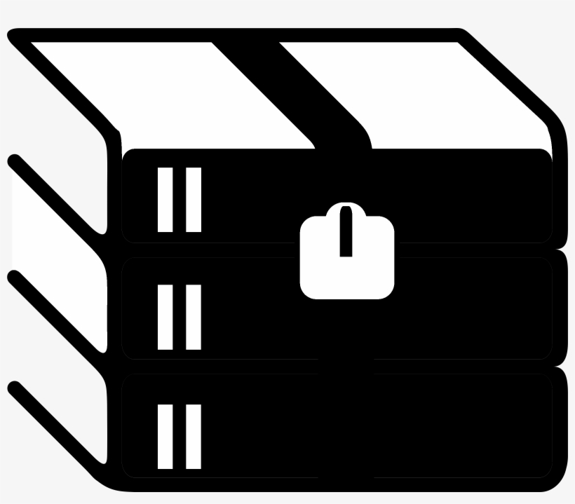 Winrar Logo Black And White - Winrar PNG Image | Transparent PNG Free ...