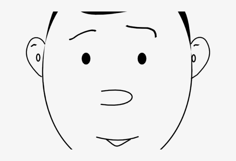 Download Human Face Outline | Transparent PNG Download | SeekPNG