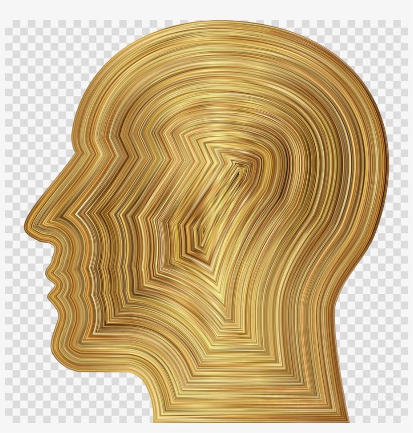 Gold Brain Clipart Human Brain Human Head - Clip Art PNG Image ...