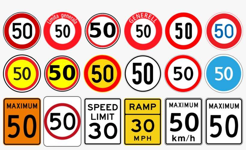 Speed Limit Signs - Japan Map Info Symbol R PNG Image | Transparent PNG ...