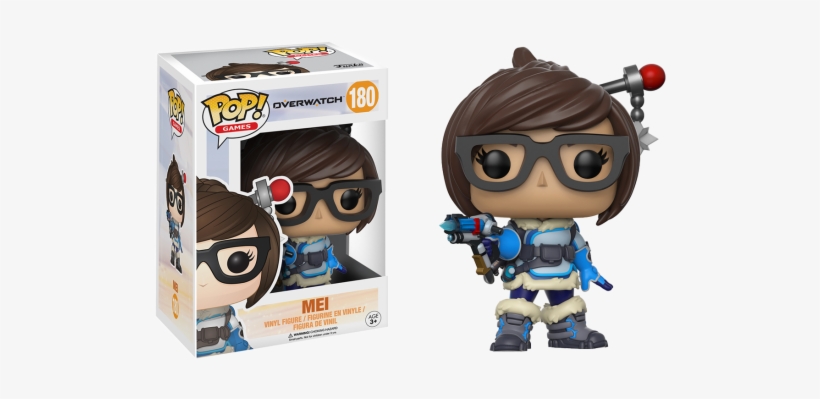 Overwatch Mei Pop - Funko Pop Overwatch Mei PNG Image | Transparent PNG ...