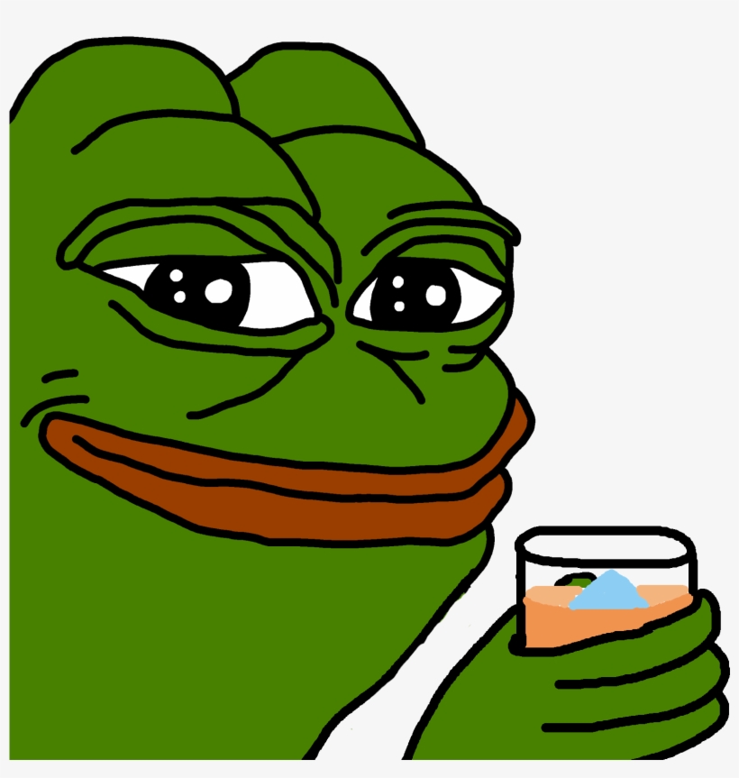 Smug Frog - Smug Pepe Transparent Background PNG Image | Transparent ...