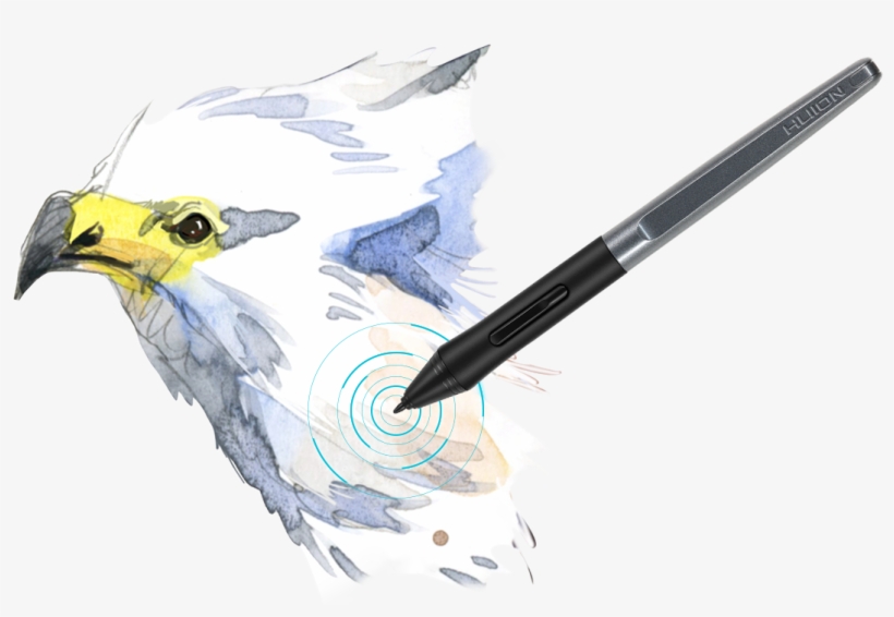 12 Hard Press Keys And 16 Soft Press Keys - Graphics Tablet PNG Image ...