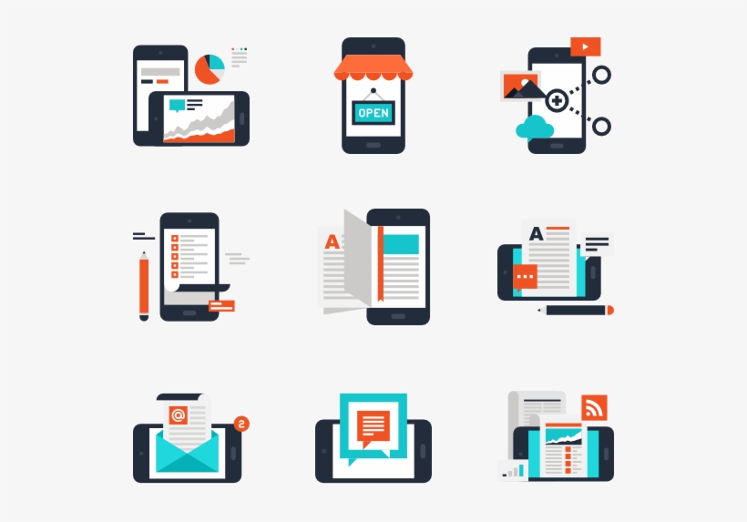 Mobile Apps And Services - Mobile App Vector Icon PNG Image ...