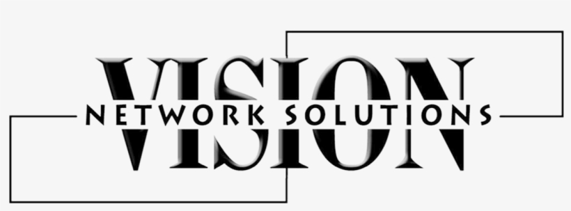 Vision Network Solutions - Black-and-white PNG Image | Transparent PNG ...