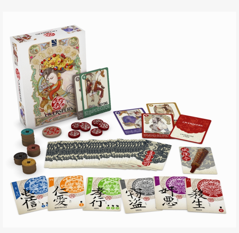 Overseers 2nd Print - Greenbrier Games Overseers Card Game PNG Image ...