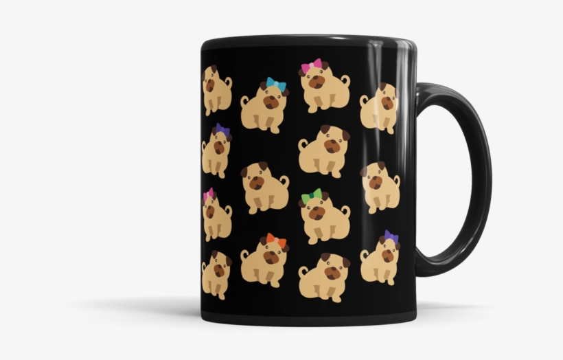 Cute Pugs - Mug PNG Image | Transparent PNG Free Download on SeekPNG