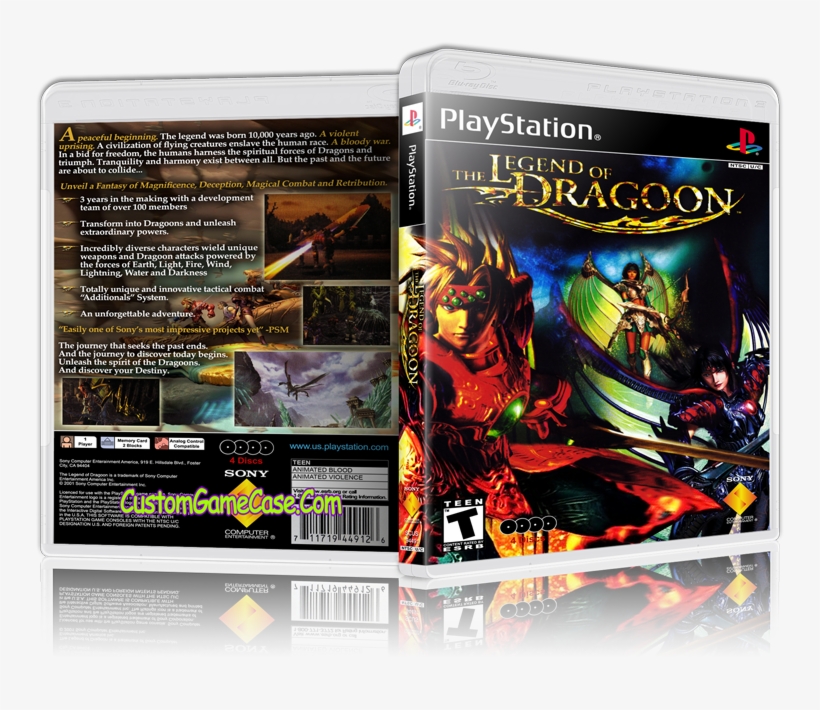 Legend Of Dragoon Sony Playstation 1 Psx Ps1 - Legend Of Dragoon ...