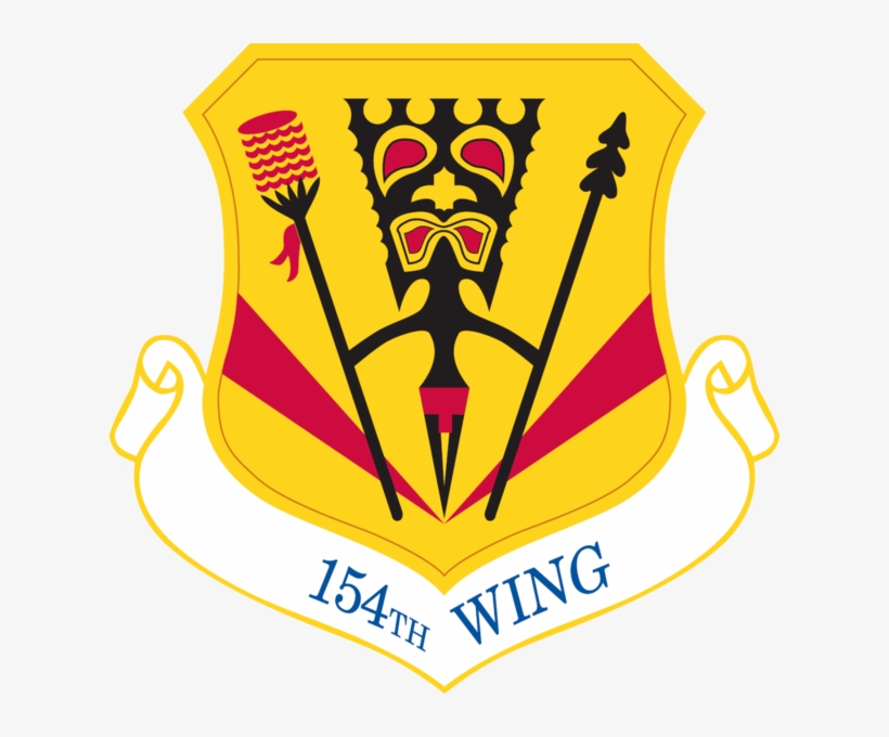 154th Wing, Hickam Afb, Hi Wings Png, The Wings, National - Hawaii Air ...