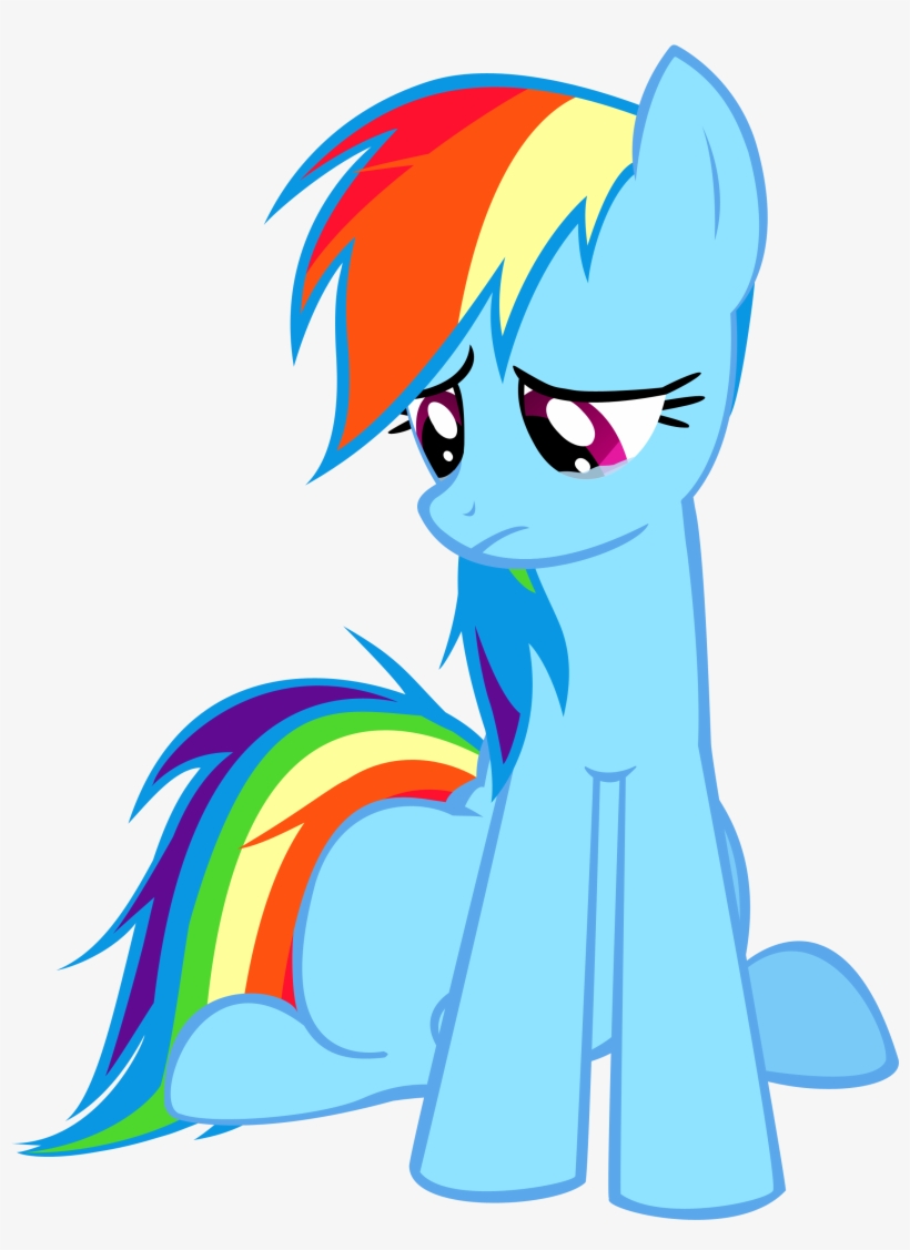 Post 19020 0 91286000 1376860649 Thumb - Mlp Rainbow Dash Sad PNG Image ...