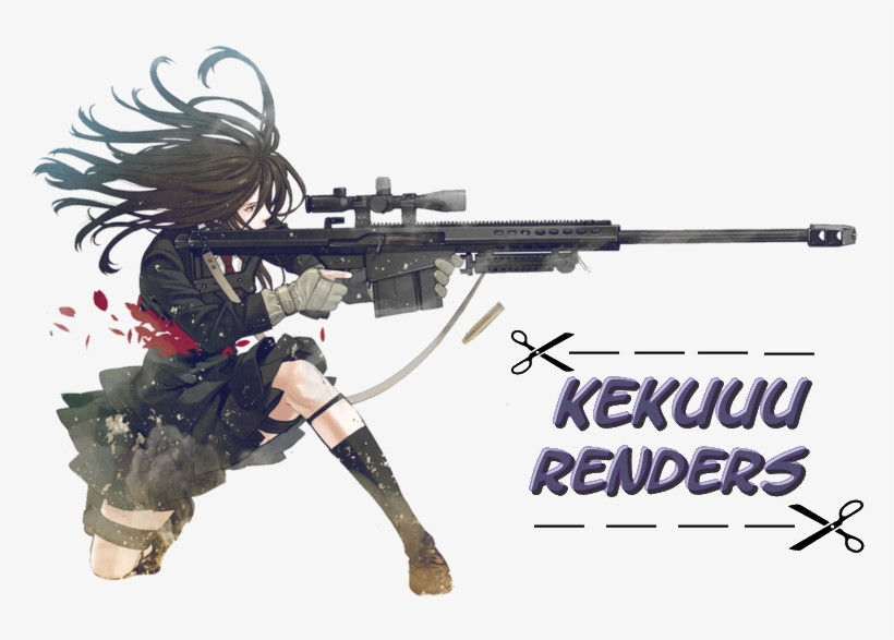 Download Anime Guns Png - Gun Girl Anime | Transparent PNG Download ...