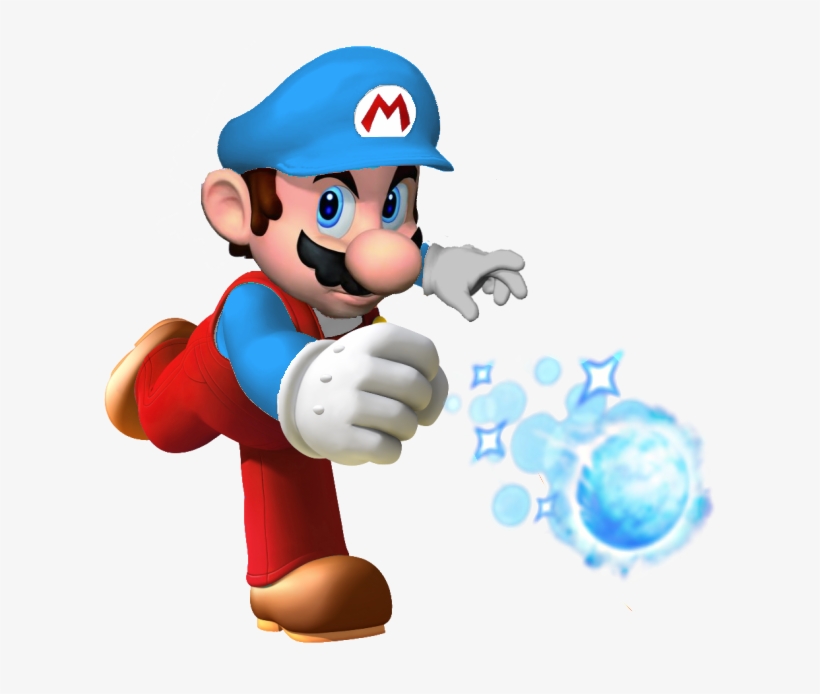 Download Ice Mario - - Mario Party Ds Mario | Transparent PNG Download ...