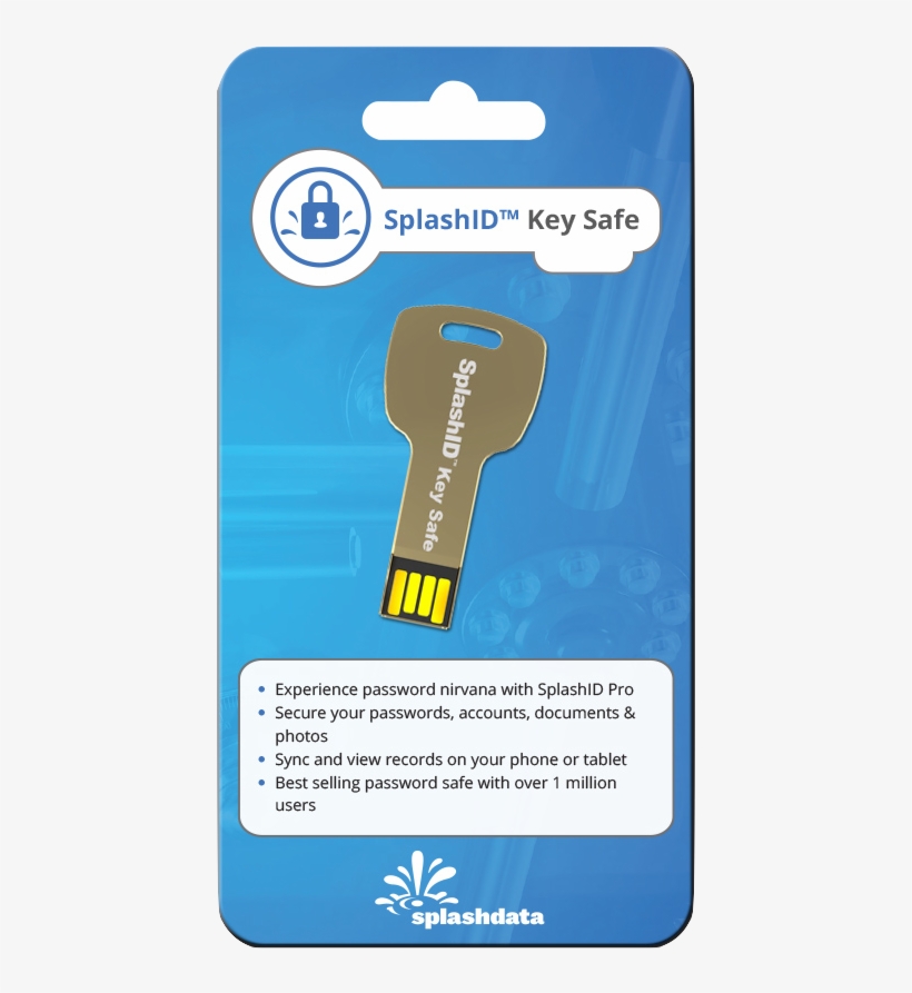 Splashid Key Safe - Physical Password Manager PNG Image | Transparent ...