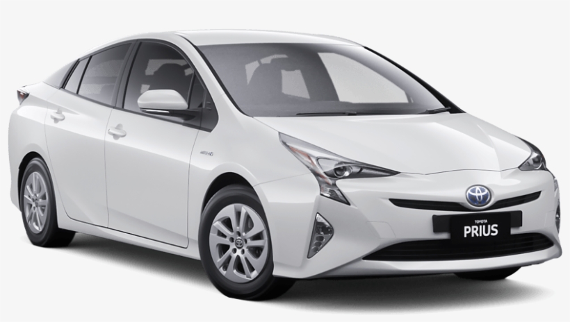 Toyota Prius - Toyota Prius L White Clear Cut Images 2018 PNG Image ...