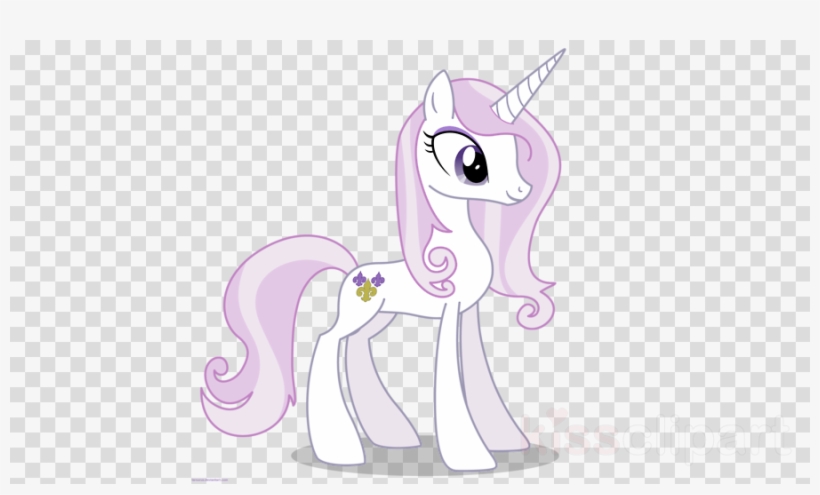 Download Fleur De Lis Pony Clipart Pony Rarity Twilight - White Round ...