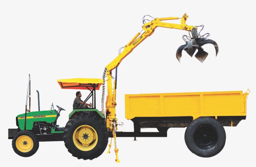 Bucket Options - Tractor With Trailer Png PNG Image | Transparent PNG ...