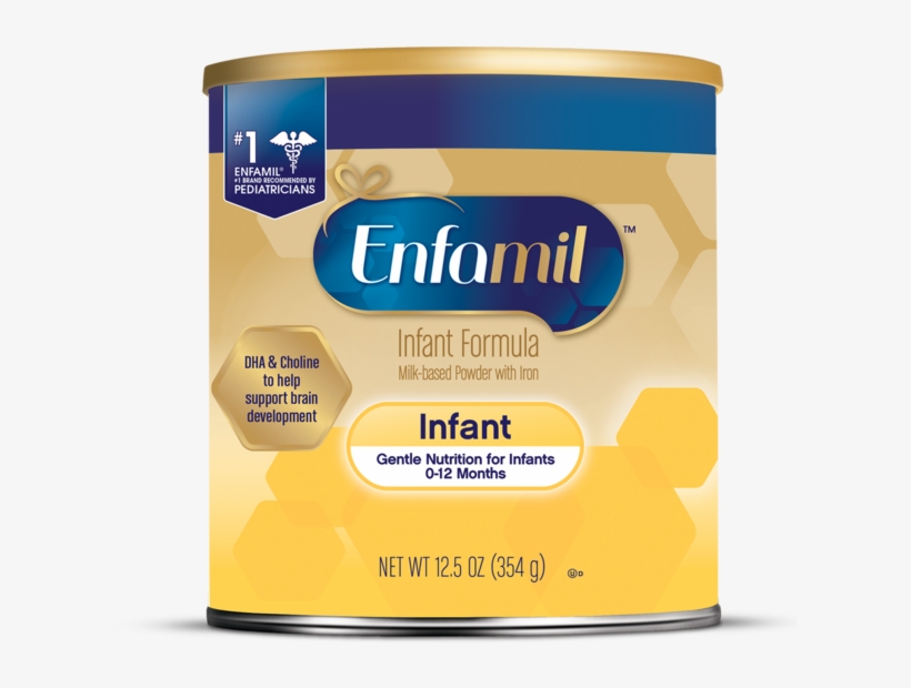 Enfamil Infant Baby Formula, Powder - 21.1 Oz Can PNG Image ...