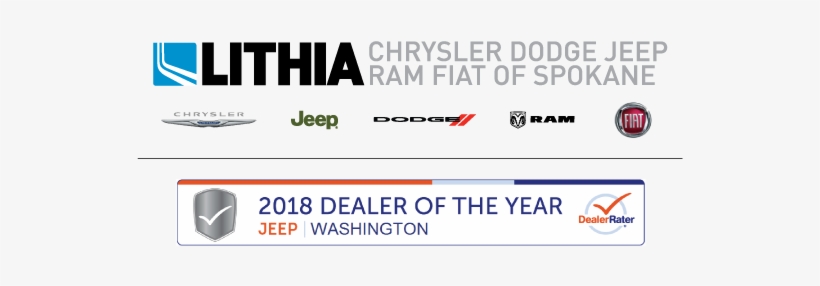Lithia Chrysler Dodge Jeep Ram Fiat Of Spokane PNG Image | Transparent ...