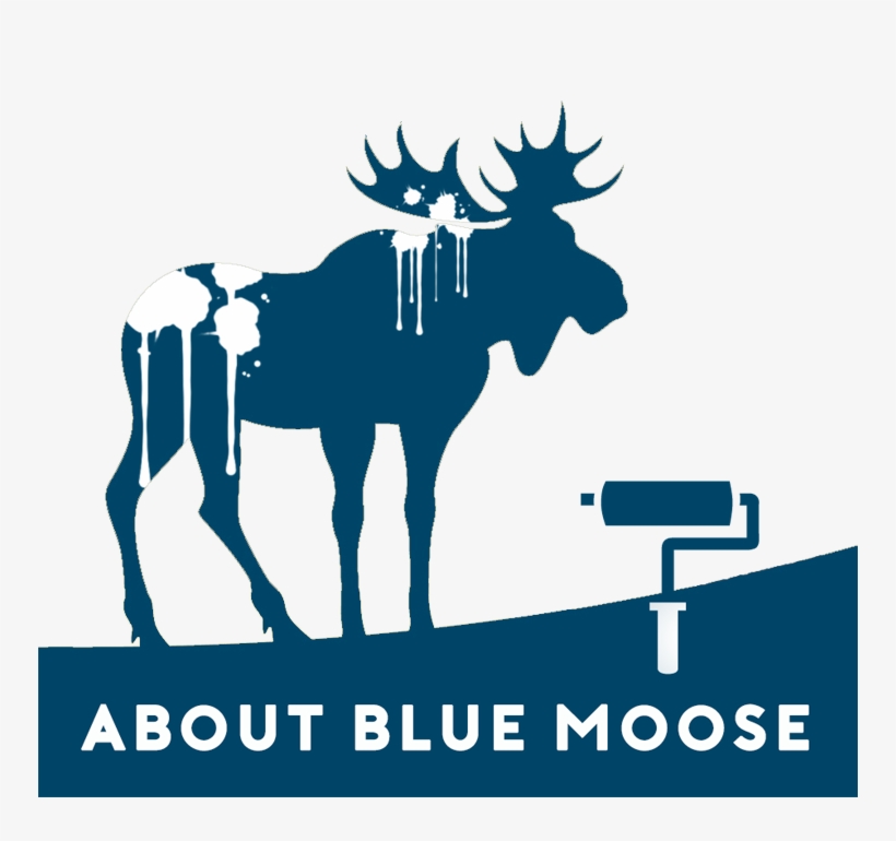 Baby Moose Silhouette - Best Priced Decals Moose And Baby Calf ~ Wall ...