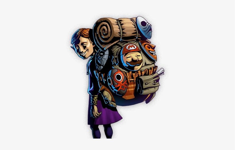 A City On The Brink - Mask Salesman Zelda PNG Image | Transparent PNG ...