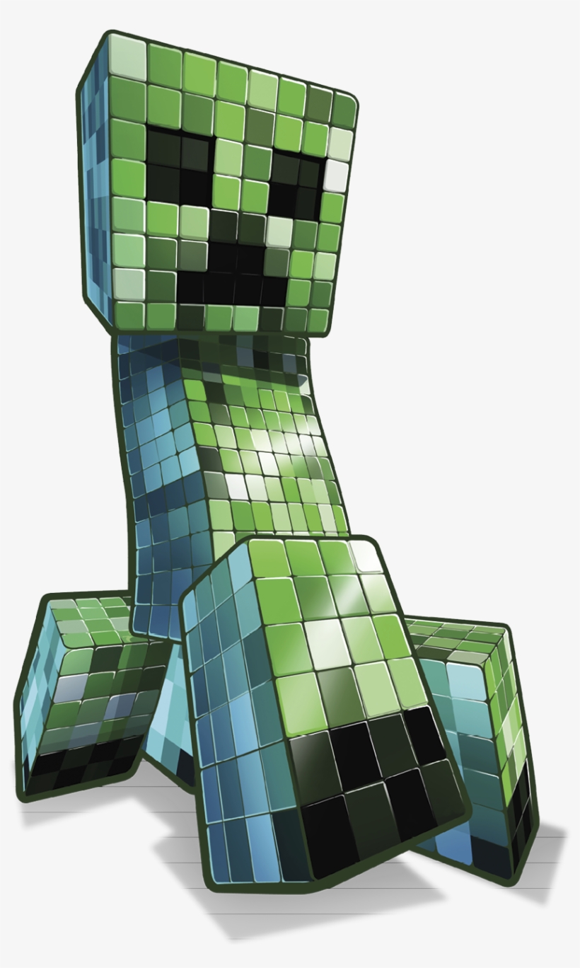In Really Special Cases, You Might See A Creeper With - Visual Arts PNG ...