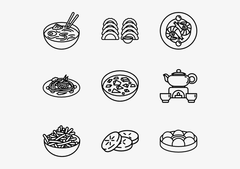 Chinese Food - Chinese Food Icons Png PNG Image | Transparent PNG Free ...