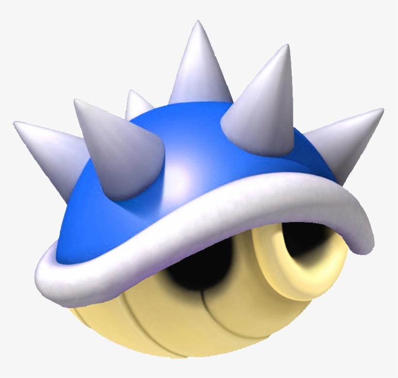 Wingless Blue Spiny Shell - Fantendo Spiny PNG Image | Transparent PNG ...