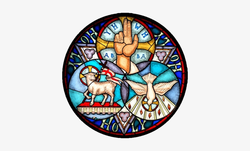Holy Trinity Stained Glass Window - Trinity And The Vindication Of ...