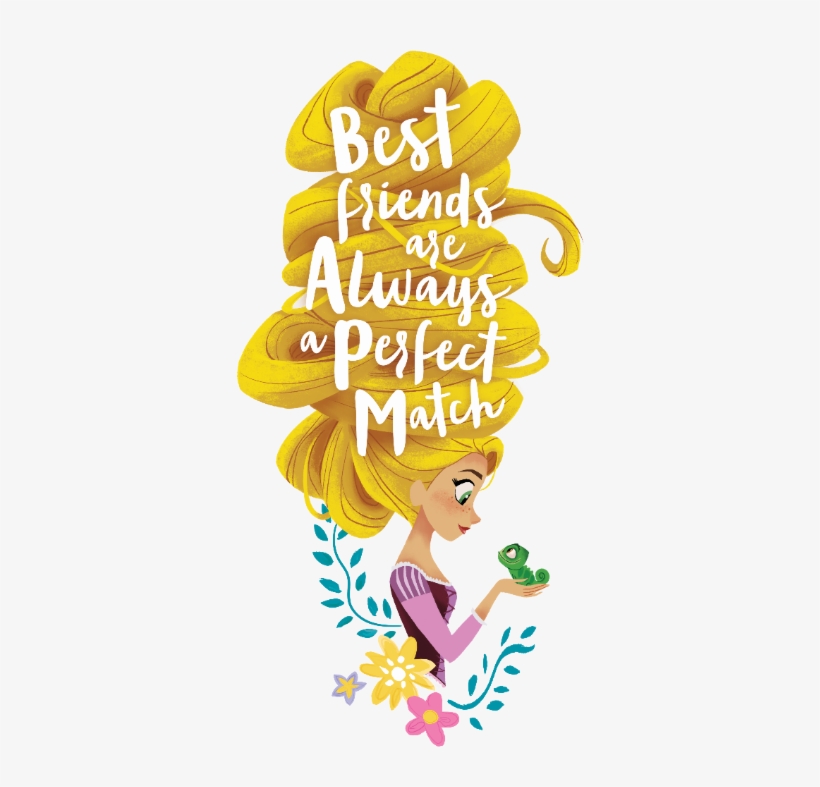 Best Friends Are Always A Perfect Match - Disney Tangled There Is More ...