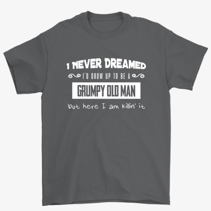 Grumpy Old Man - Jon Luc Picard T Shirt PNG Image | Transparent PNG ...