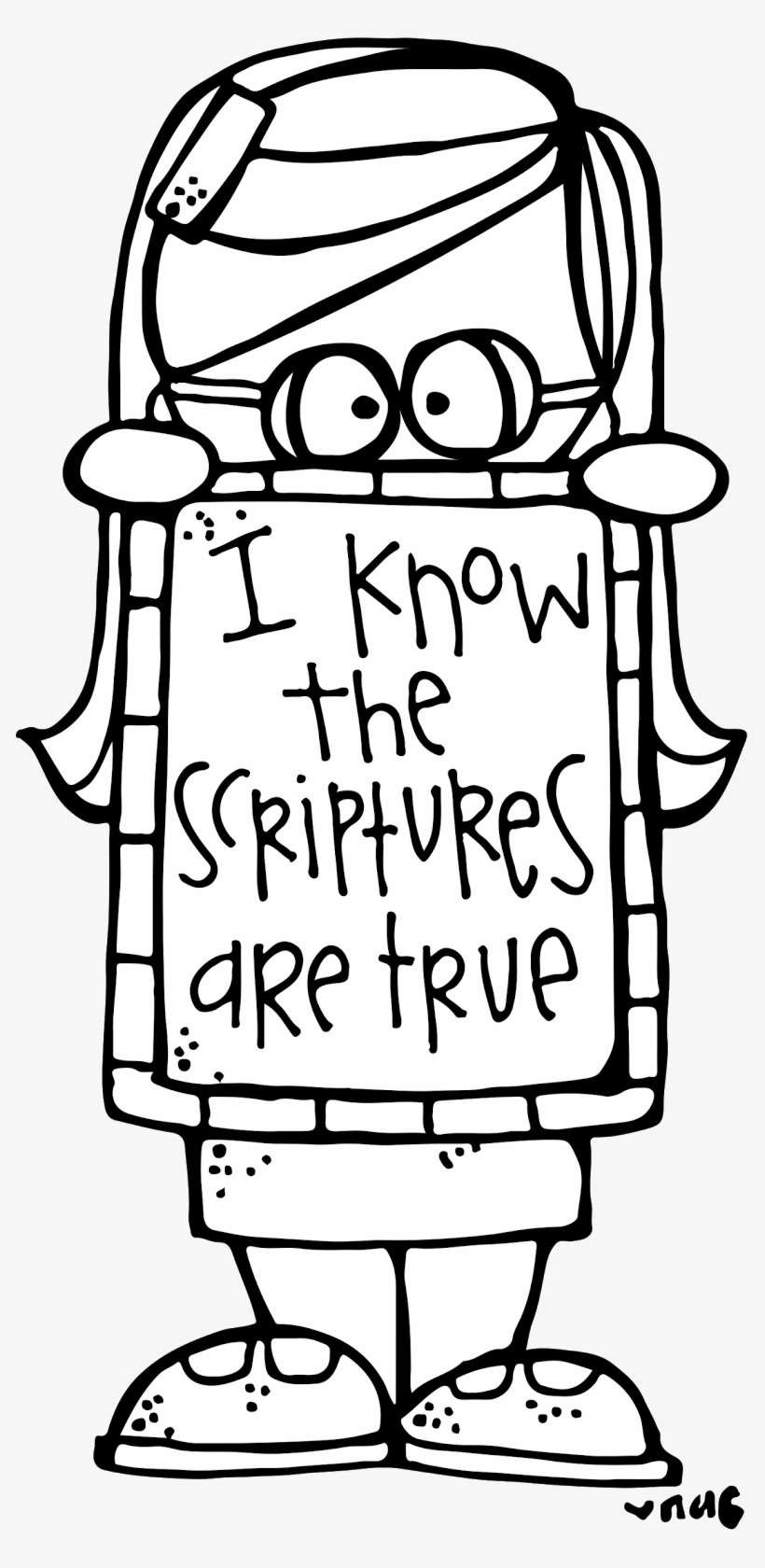 Download Melonheadz Black And White Png Church Clipart - Know The ...