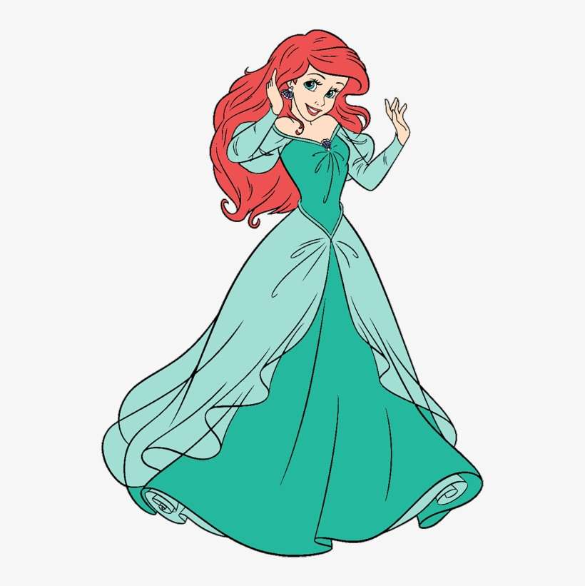 Human Ariel Clip Art 2 Disney Clip Art Galore - Disney Princess ...