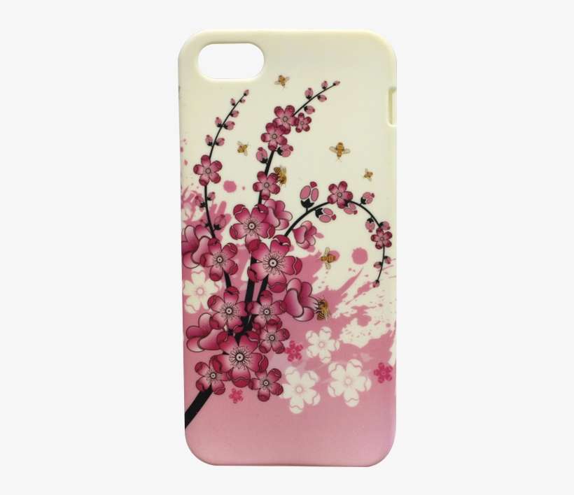 Vỏ Ip 5/5s Họa Tiết Hoa Mai - Iphone 6 Fancy Back Cover PNG Image ...