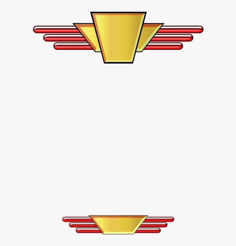 Art Deco Border Png PNG Images | PNG Cliparts Free Download on SeekPNG